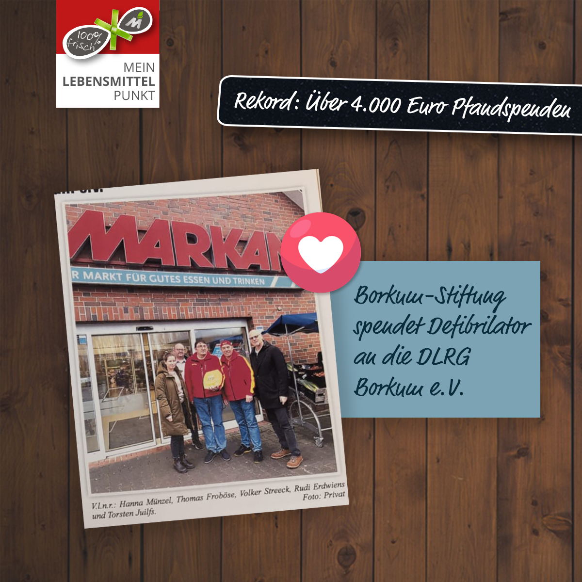 Supermarkt Markant Borkum